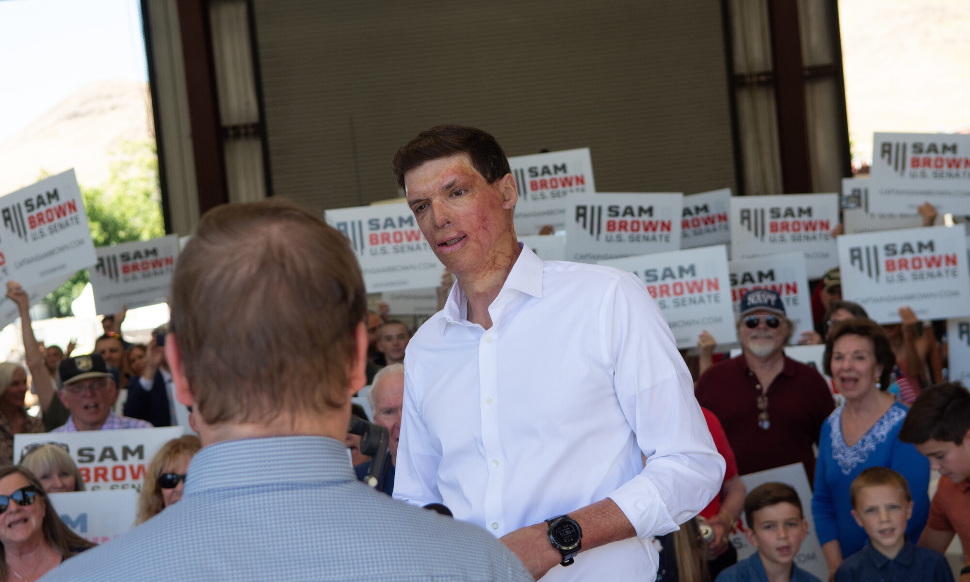 Indy Elections: Where in the world is Captain Sam Brown? - The Nevada Independent