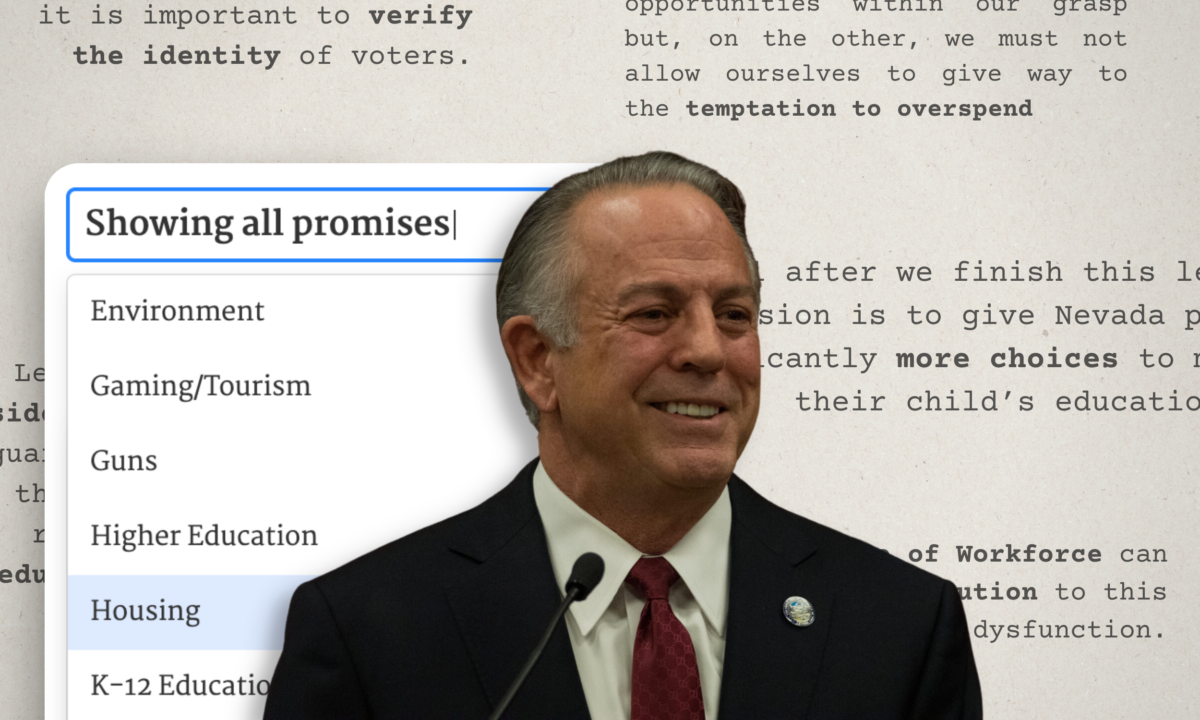 Lombardo Promise Tracker: A review of the governor’s failed, fulfilled pledges after six months ...