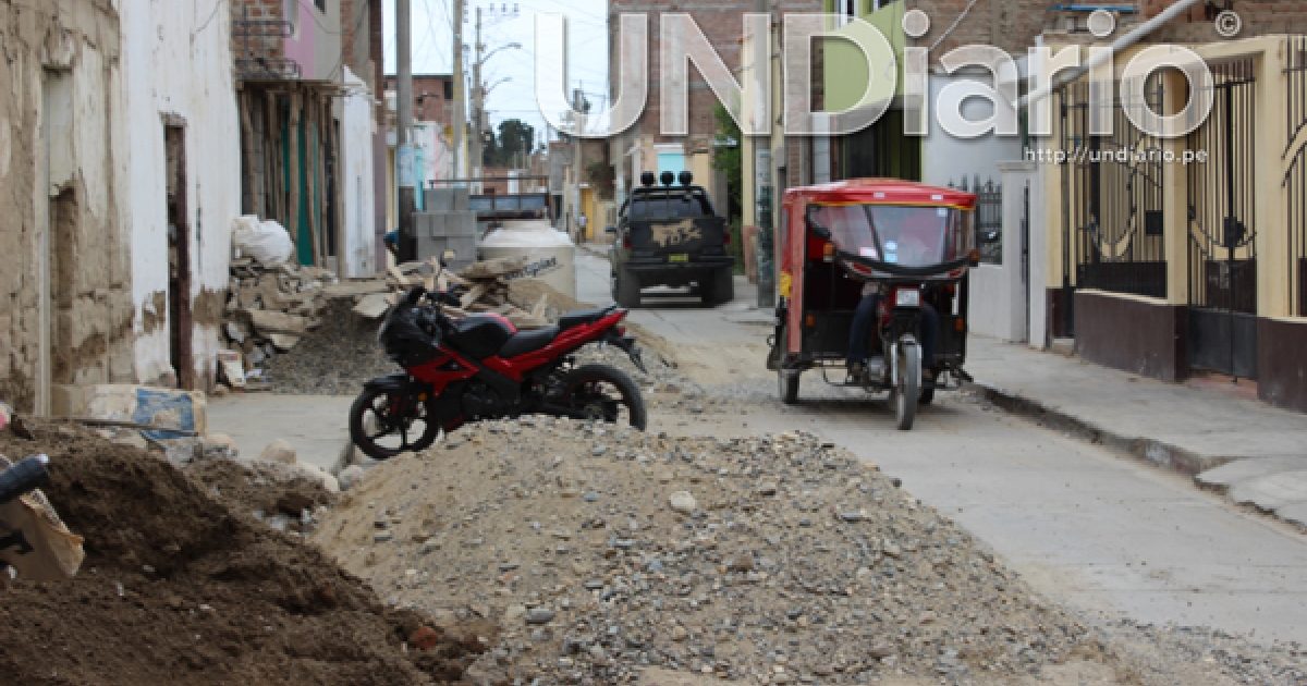 Piden actuar por acumulación de materiales en las calles - UNDiario