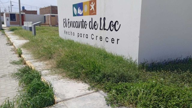 Falta Mantenimiento en Áreas Verdes de El Encanto de Lloc - UNDiario