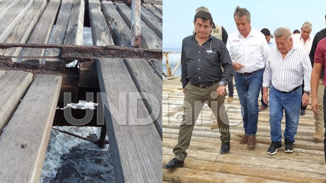 Muelle de Pacasmayo Nuevamente Sufre Peligrosa Fractura - UNDiario