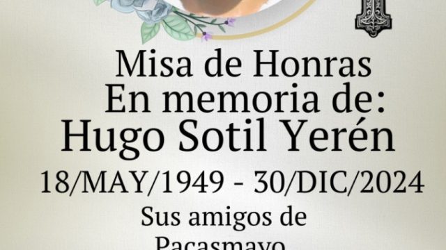 Jueves 30 de Enero Oficiarán Misa en Memoria del Cholo Sotil - UNDiario
