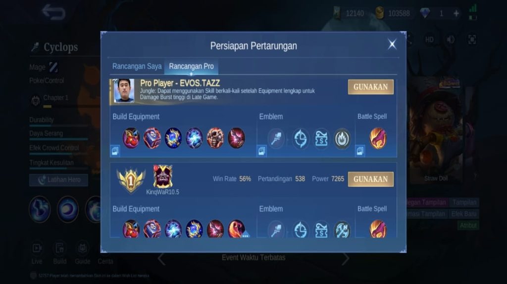 Skills, Build Items, and How to Play Cyclops ML