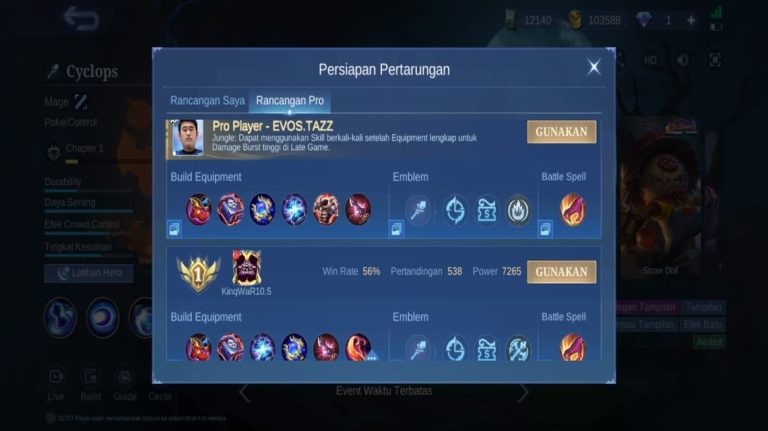 Skills, Build Items, and How to Play Cyclops ML