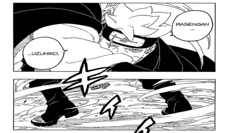 Uzuhiko's Rasengan, Boruto's New Move After the Timeskip!