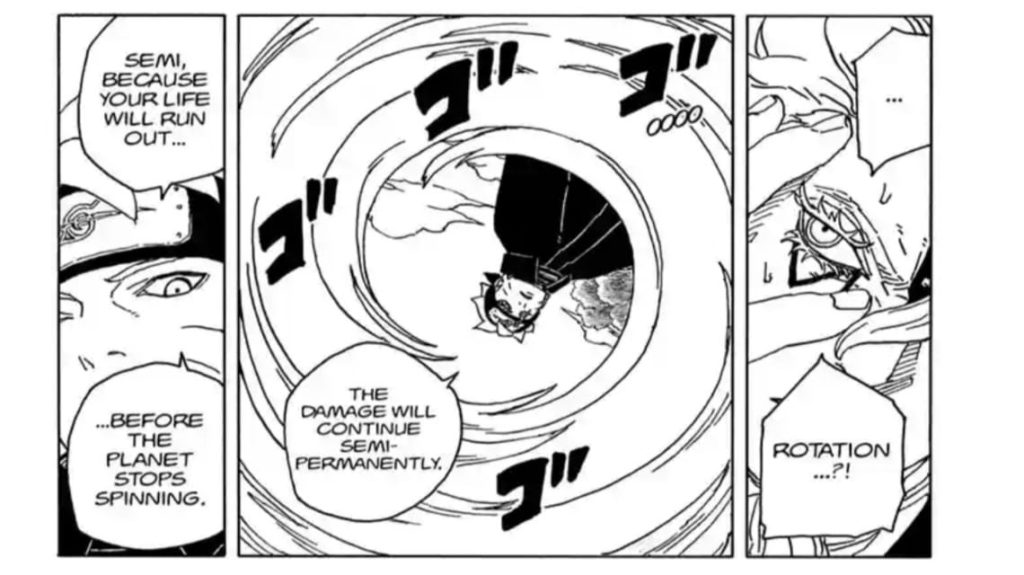 Uzuhiko's Rasengan, Boruto's New Move After the Timeskip!