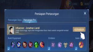 Build Gusion Tersakit 2024 Ala Jonathan Liandi, Wajib Coba!