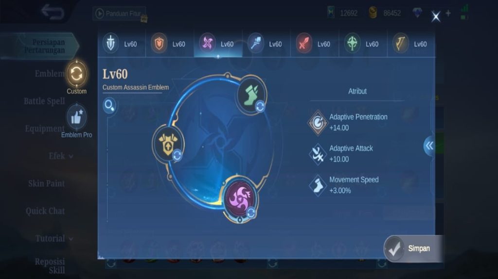 Rekomendasi Build, Emblem dan Battle Spell Aldous ML 2024