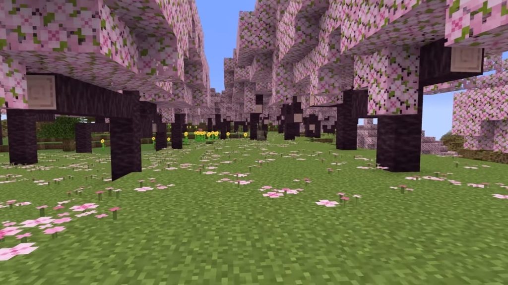 Semua Panduan Tentang Bunga Sakura di Minecraft