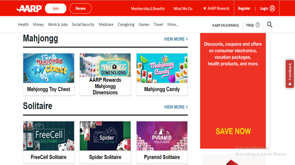 5 Best AARP Games 2024, Free!
