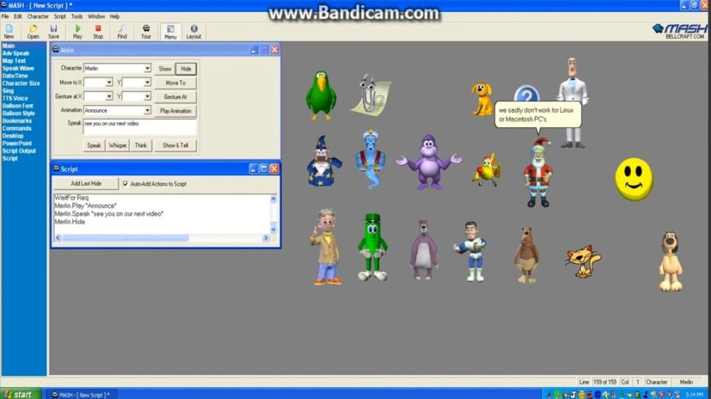 Microsoft Agent: Animated Character Who Becomes a PC User's Assistant