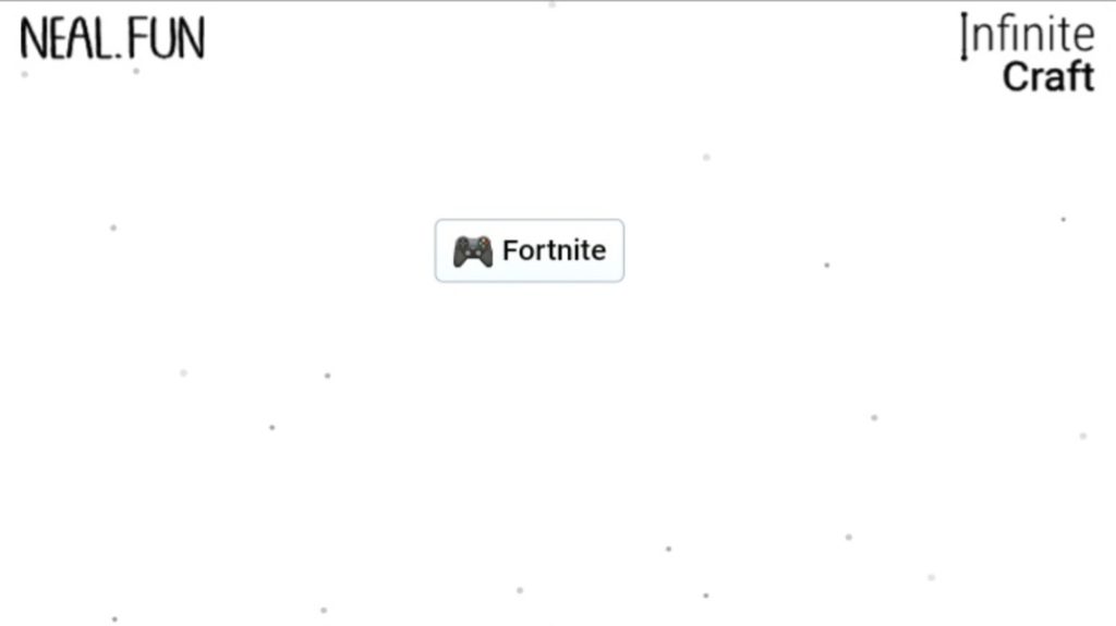 How to Make Fortnite in Infinity Craft, Easy!