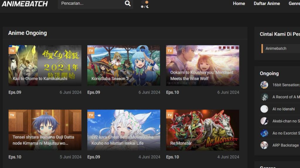 9 Most Complete List of Illegal Anime Watching Websites, Take Note!