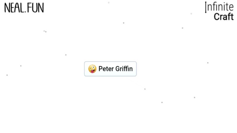The Fastest Way to Make Peter Griffin in Infinite Craft
