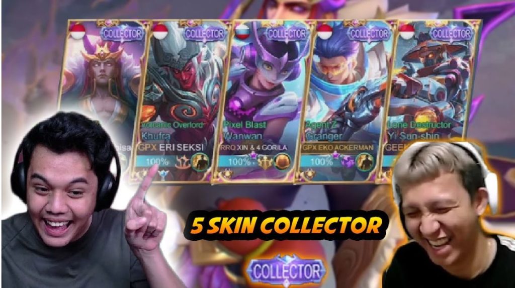 Complete List of Skin Collectors in Mobile Legends: Bang Bang