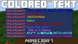 Daftar Kode Warna dan Cara Mengubahnya di Minecraft