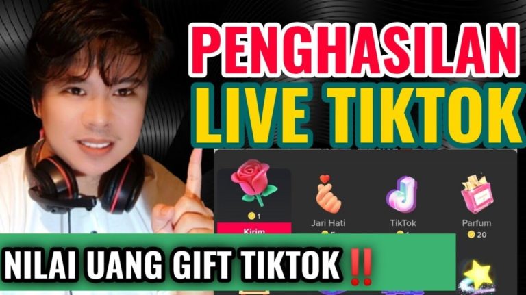 Daftar Harga Gift Tiktok Termurah Hingga Termahal