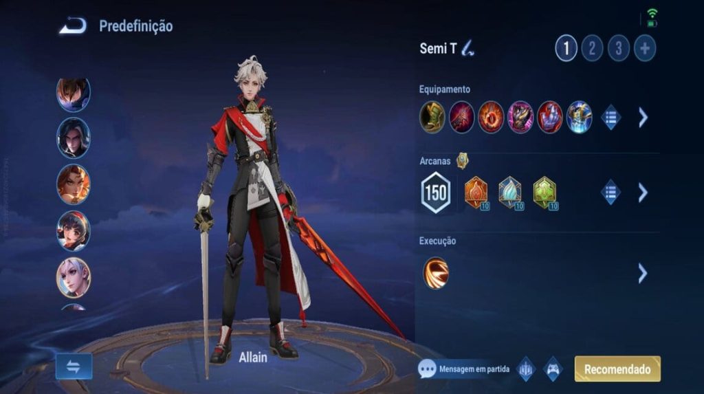 Allain Honor of Kings: Skill dan Build Terbaik 2025