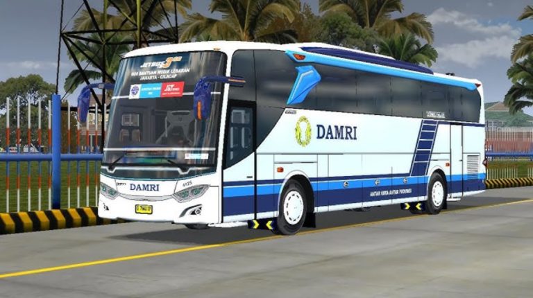 15 Free and Cool BUSSID Damri Livery Download Links