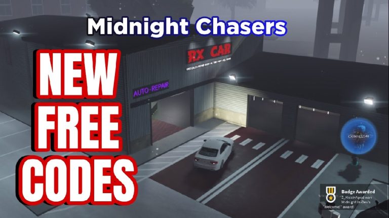 Latest Midnight Chasers Highway Racing Code October 2025