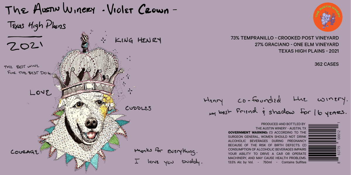 2021 Violet Crown | The Austin Winery | Texas Wines | Vinoshipper