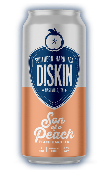 Son of a Peach - Peach Hard Tea Four Pack | Diskin Cider | Cider ...