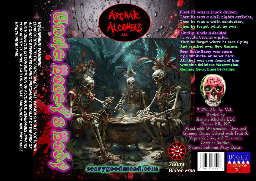 Uncle Bosey's Body from Archaic Alcohols | Vinoshipper