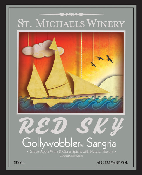 RED SKY Gollywobbler Sangria | St. Michaels Winery | Fruit Wines ...