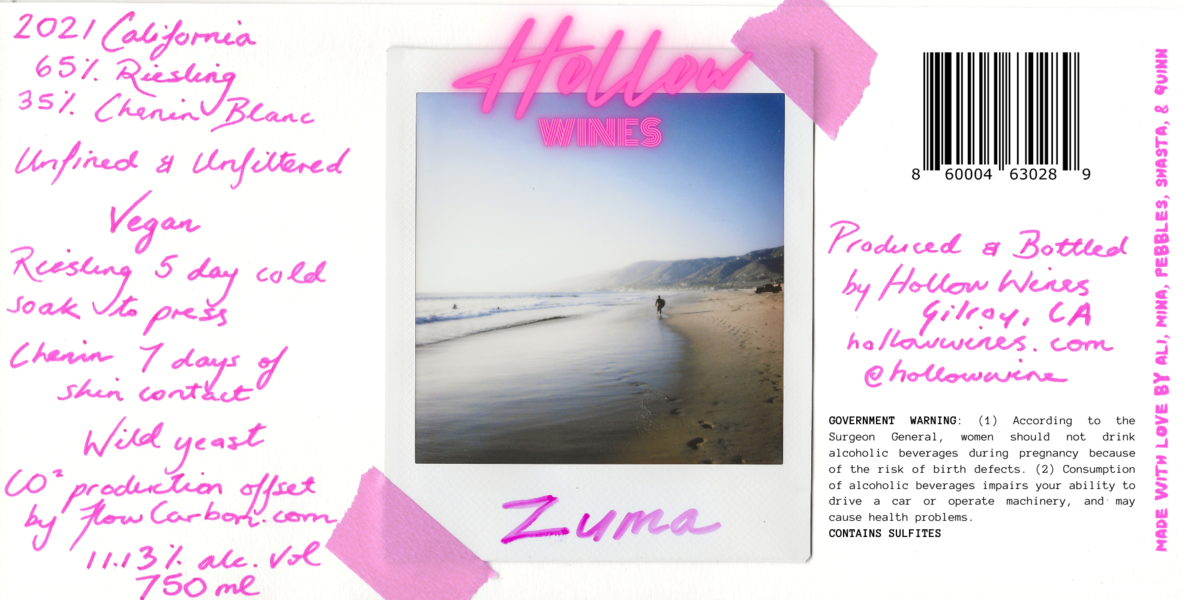 2021 Zuma from Hollow Wines | Vinoshipper