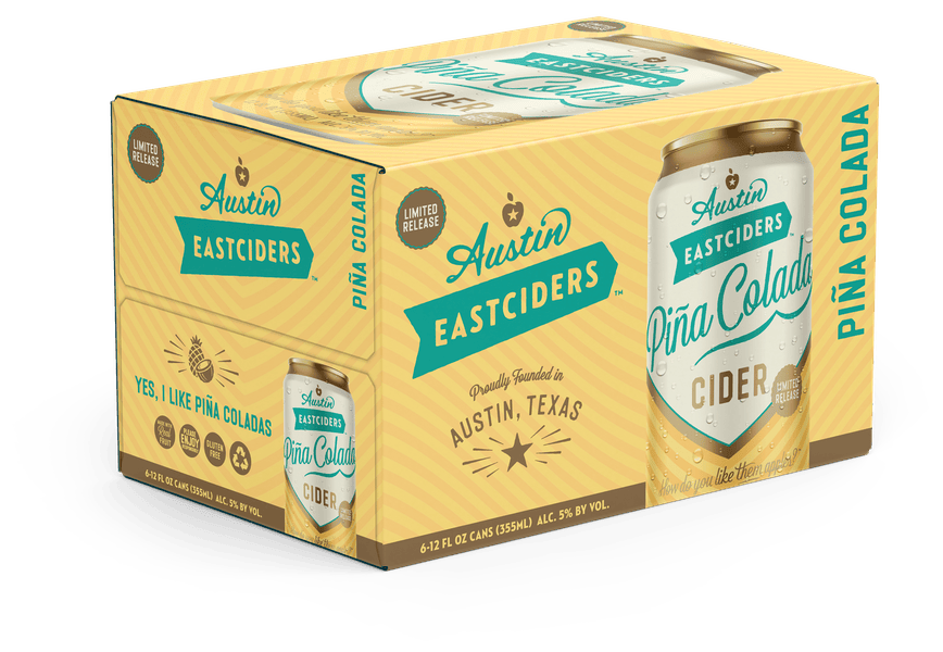 Austin Eastciders Pina Colada Cider | Austin Eastciders | Cider ...