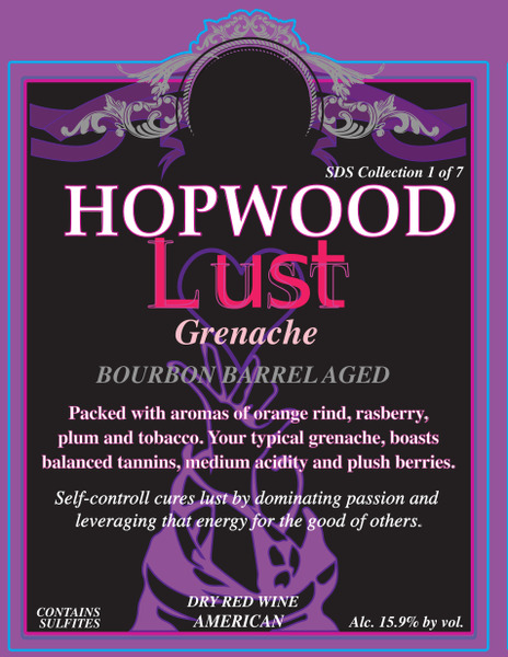 2018 LUST | Hopwood Cellars Winery | Fruit Wines | Vinoshipper