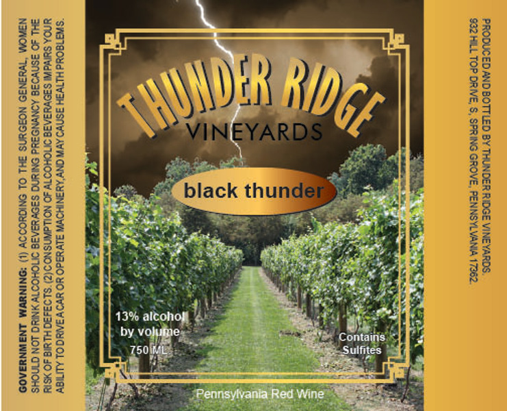 Shop Thunder Ridge Vineyards | Vinoshipper