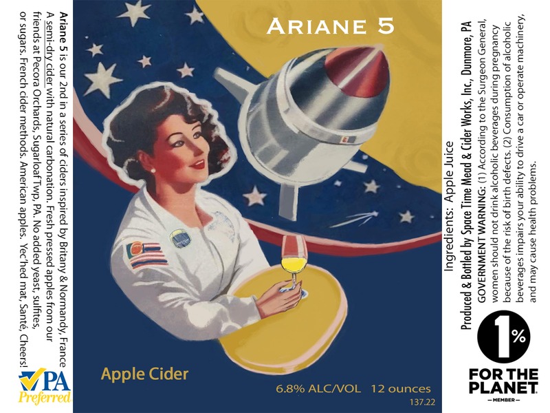 2022 Ariane 5 - 750 mL Bottle from Space Time Mead & Cider Works ...
