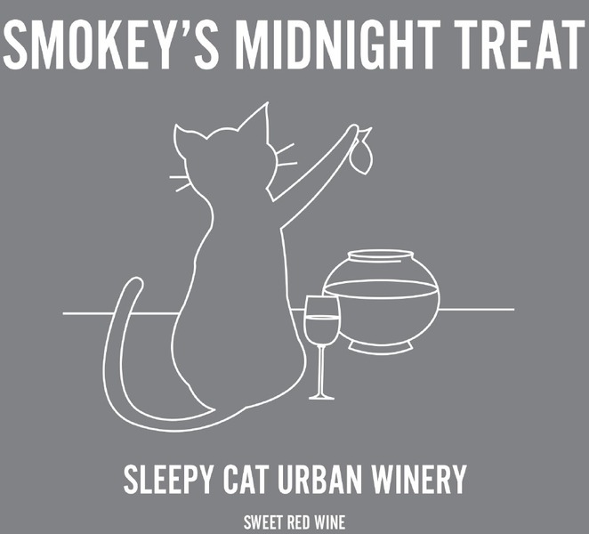 Smokey's Midnight Treat | Sleepy Cat Urban Winery | Fruit Wines ...