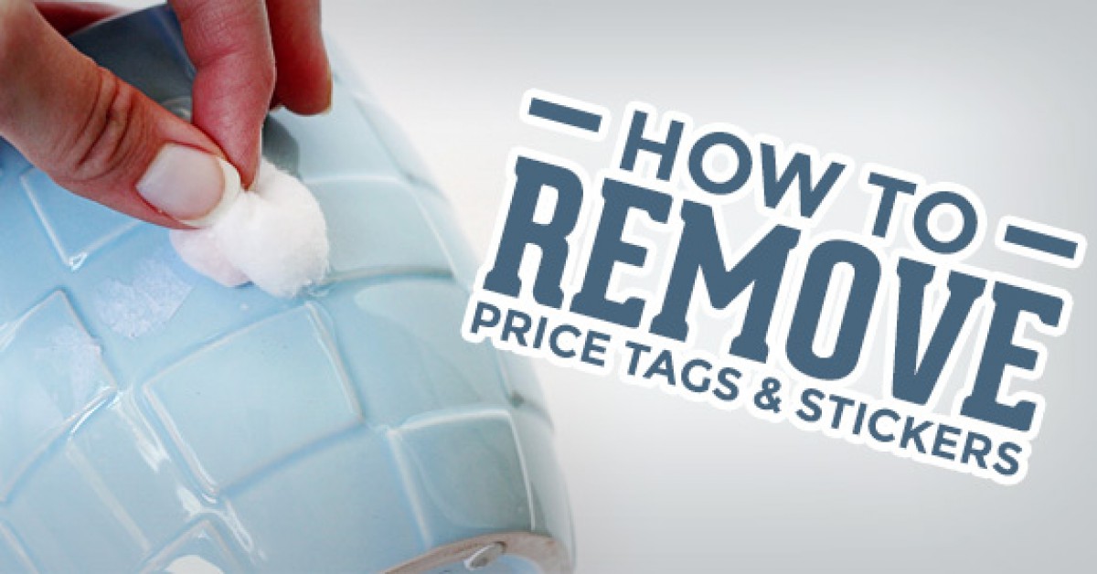 How To Remove Price Tags And Stickers Easily how-to-remove-price-tags-and-stickers-easily