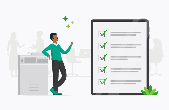 The print management checklist to get your business set for 2025 | PaperCut
