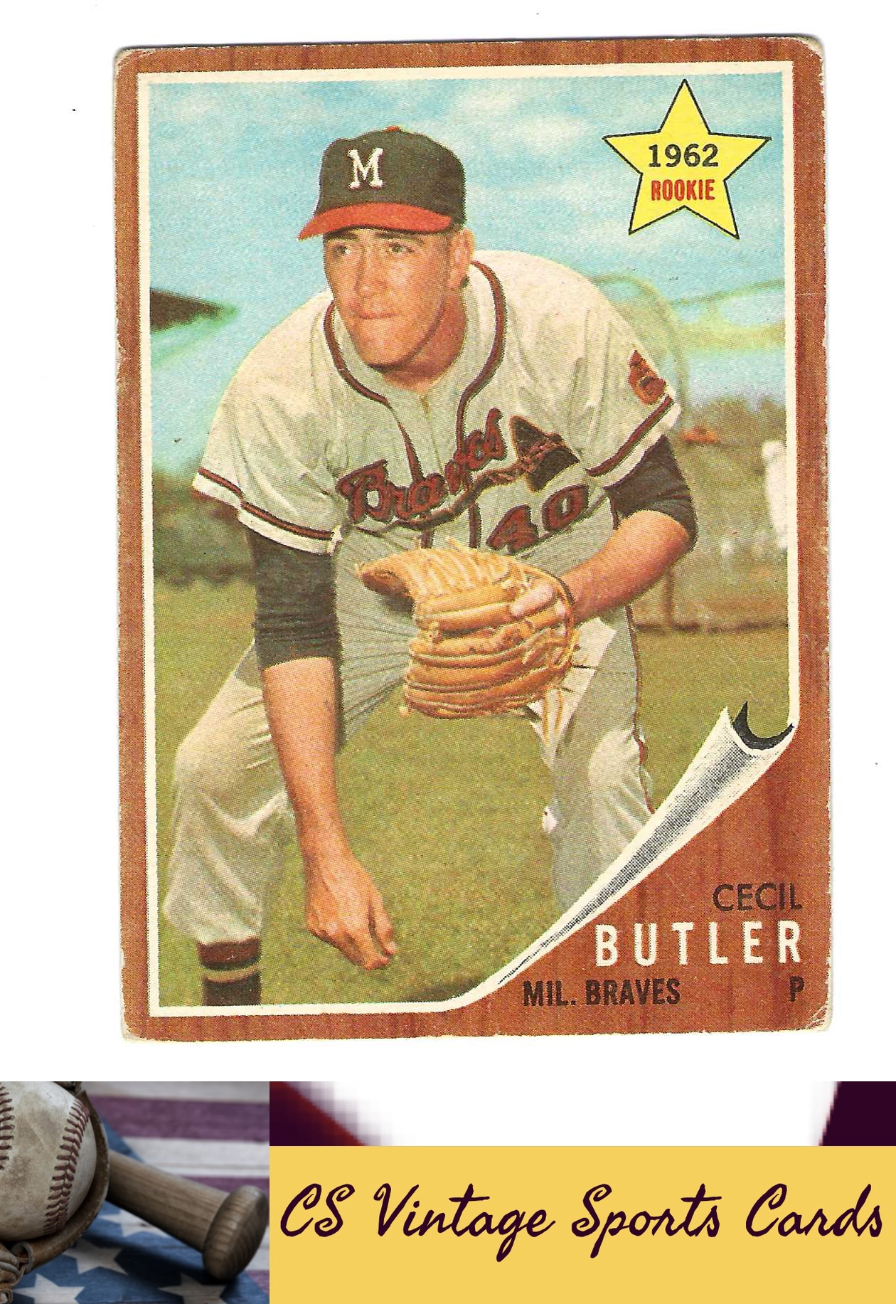 1962 Topps #239 Cecil Butler | eBay