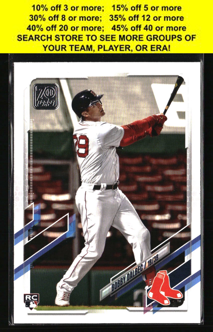 Boston Red Sox Baseball Cards Choose From 100s Player Qty Discount pt.3 ...
