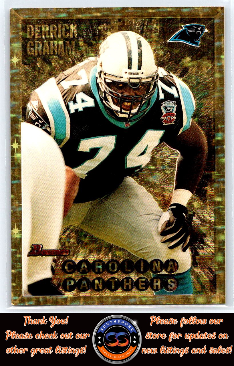 Derrick Graham Rookie Expansion Team Gold 1995 Bowman #222 RC Carolina ...