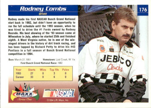 1994 Maxx Racing Trading Cards - NASCAR - You Pick Your Cards! | eBay