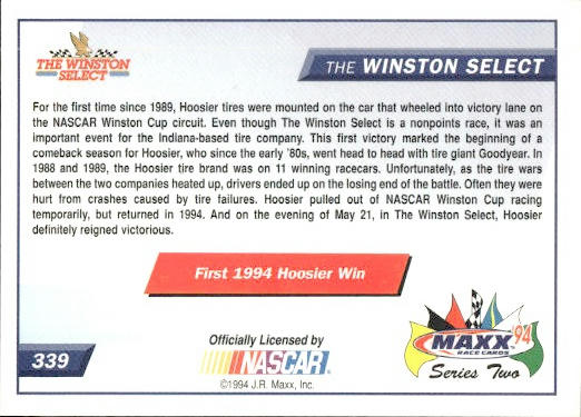 1994 Maxx Racing Trading Cards - NASCAR - You Pick Your Cards! | eBay