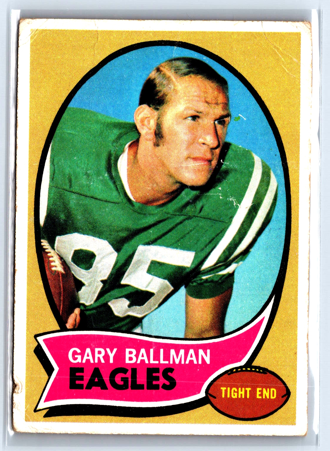 1970 Topps Gary Ballman #47 Philadelphia Eagles | eBay