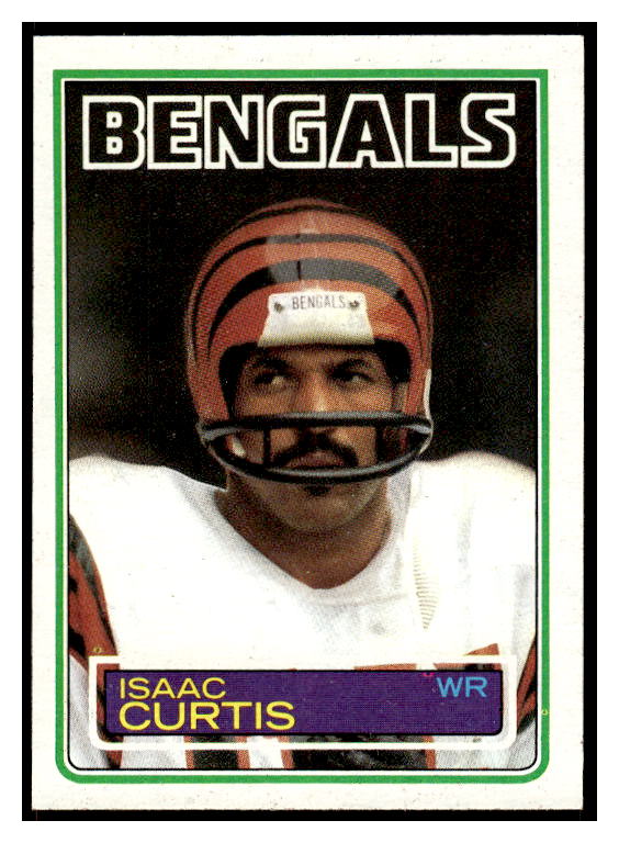 1983 Topps #236 Isaac Curtis Cincinnati Bengals Excellent | eBay