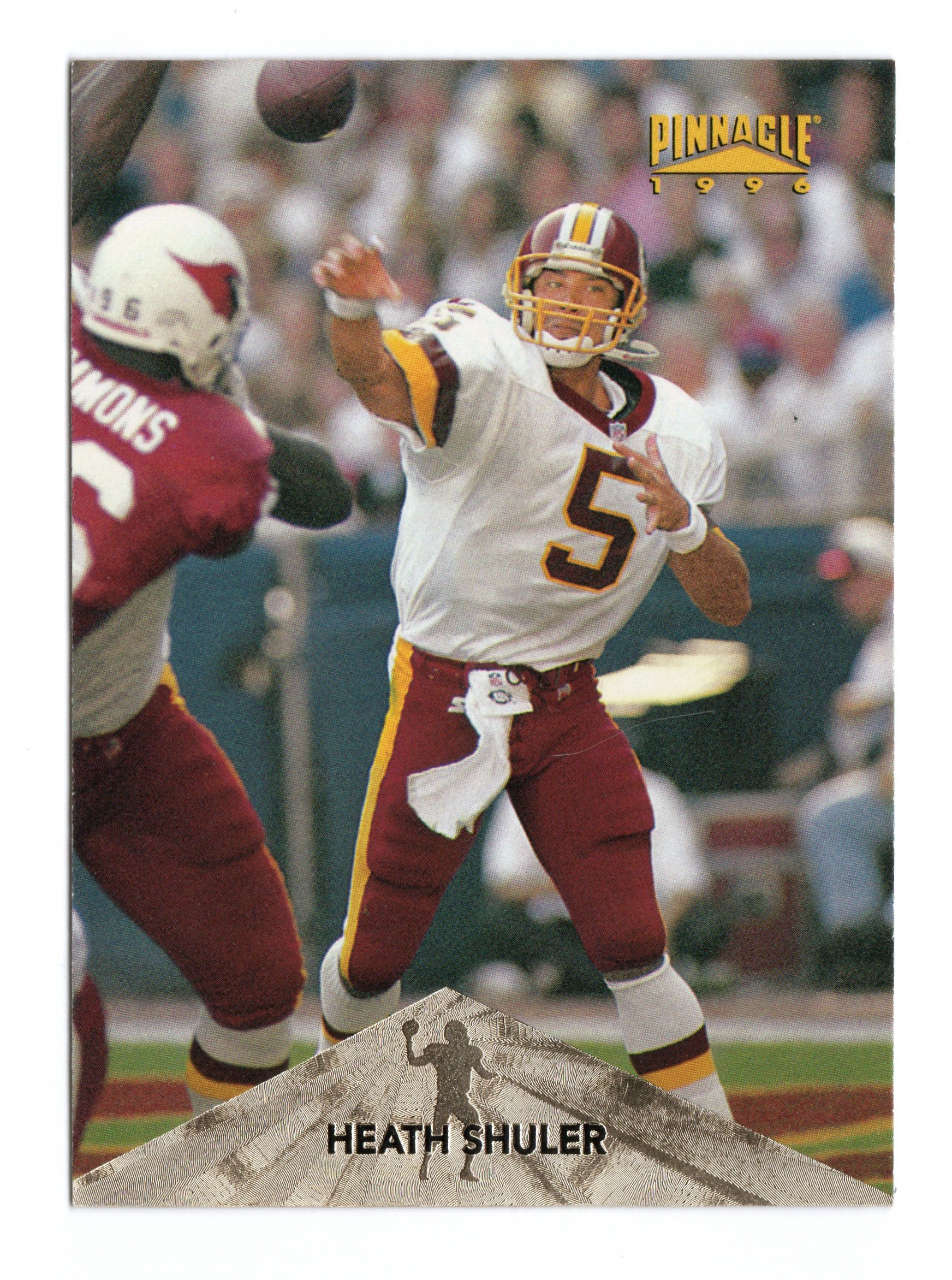 1996 Pinnacle 114 Heath Shuler Washington Redskins Card | eBay