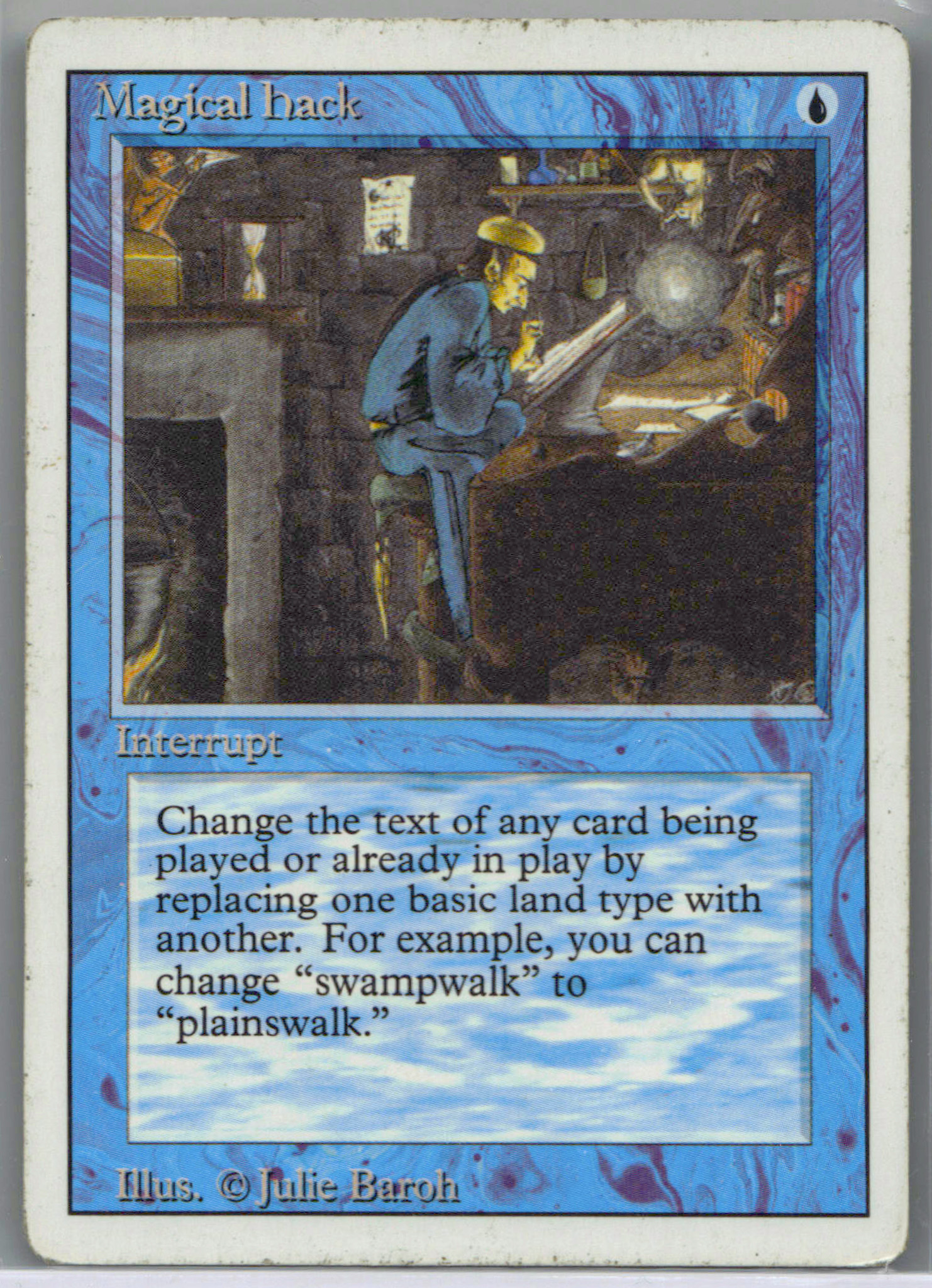 Heavily played Magical Hack # Unlimited Edition W/Tracking | eBay