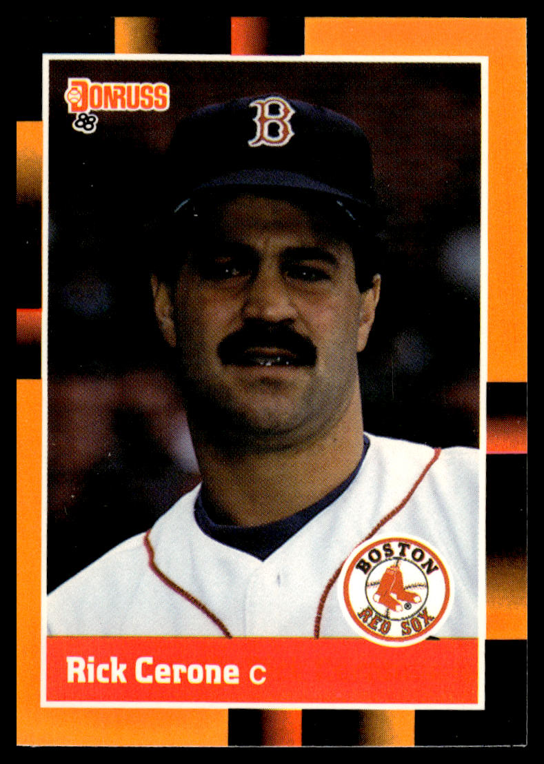 1988 Donruss Baseball's Best Rick Cerone #332 Boston Red Sox 71A | eBay