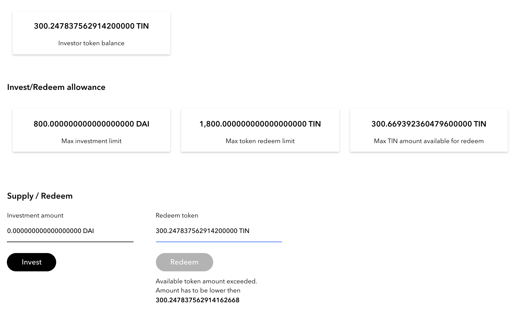 Check Display Of Token Related Metrics Issue 256 Centrifuge 