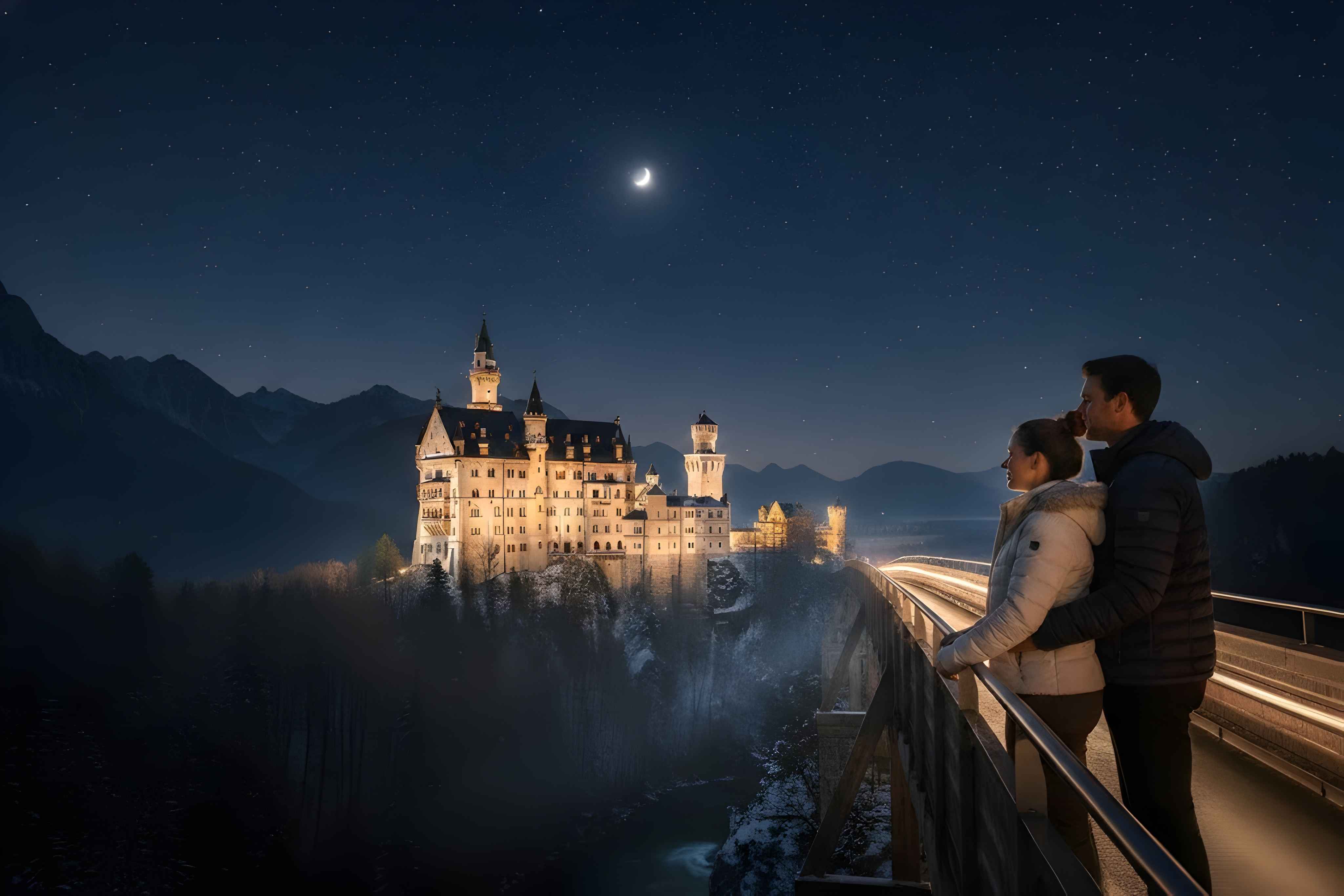 Neuschwanstein Castle and Alpsee Lake A Fairytale Valentine's Escape