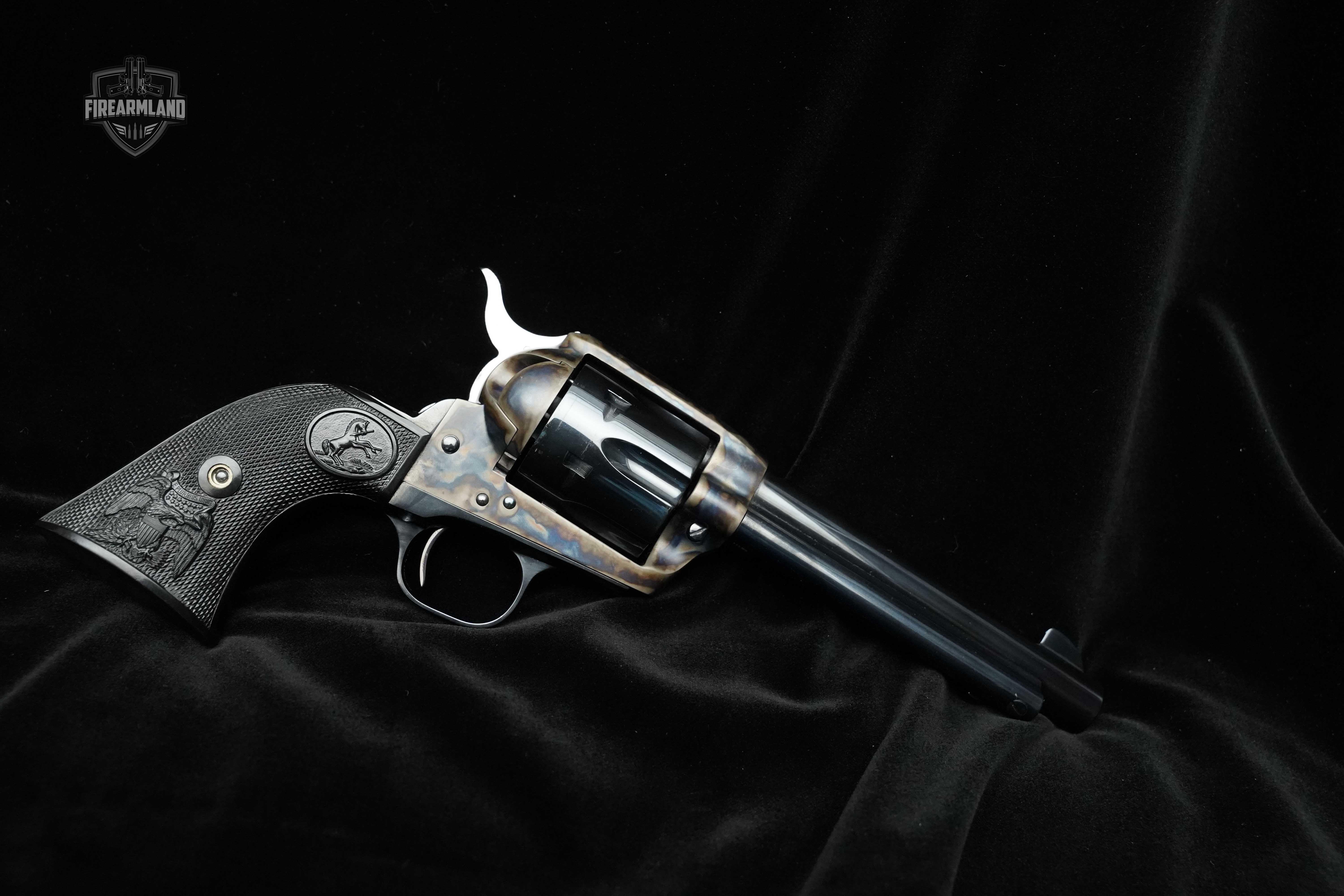 MINT 2007 Colt Single Action Army 357 Mag Colt 357MAG SAA Army Revolver ...