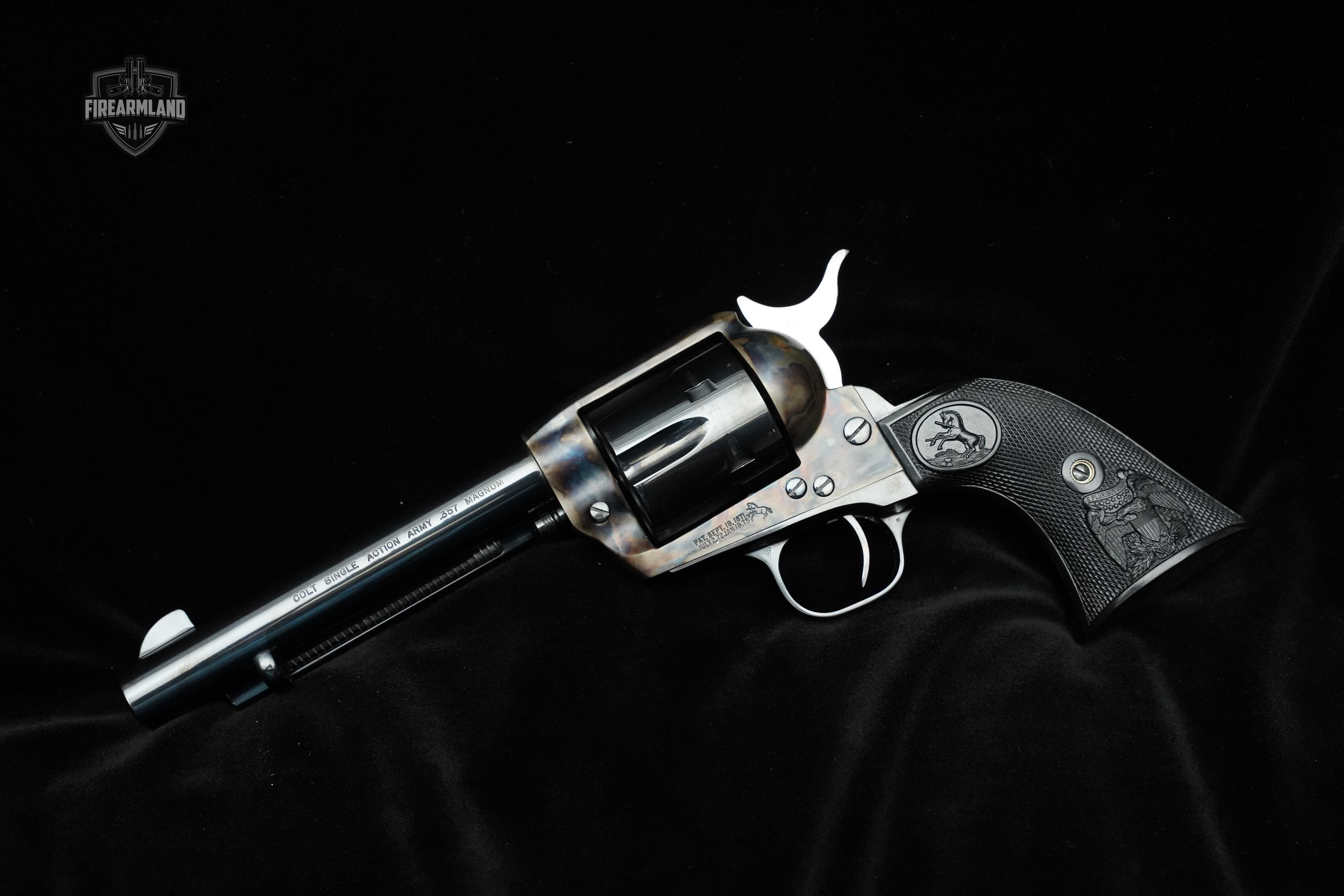 MINT 2007 Colt Single Action Army 357 Mag Colt 357MAG SAA Army Revolver ...
